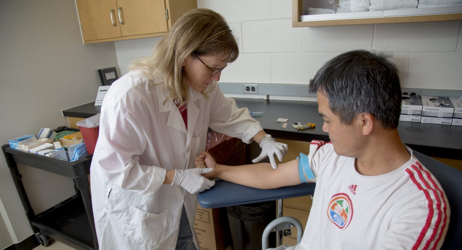 Phlebotomy - Health and Integrative Physiology Lab